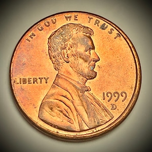 1998 D Penny - Etsy