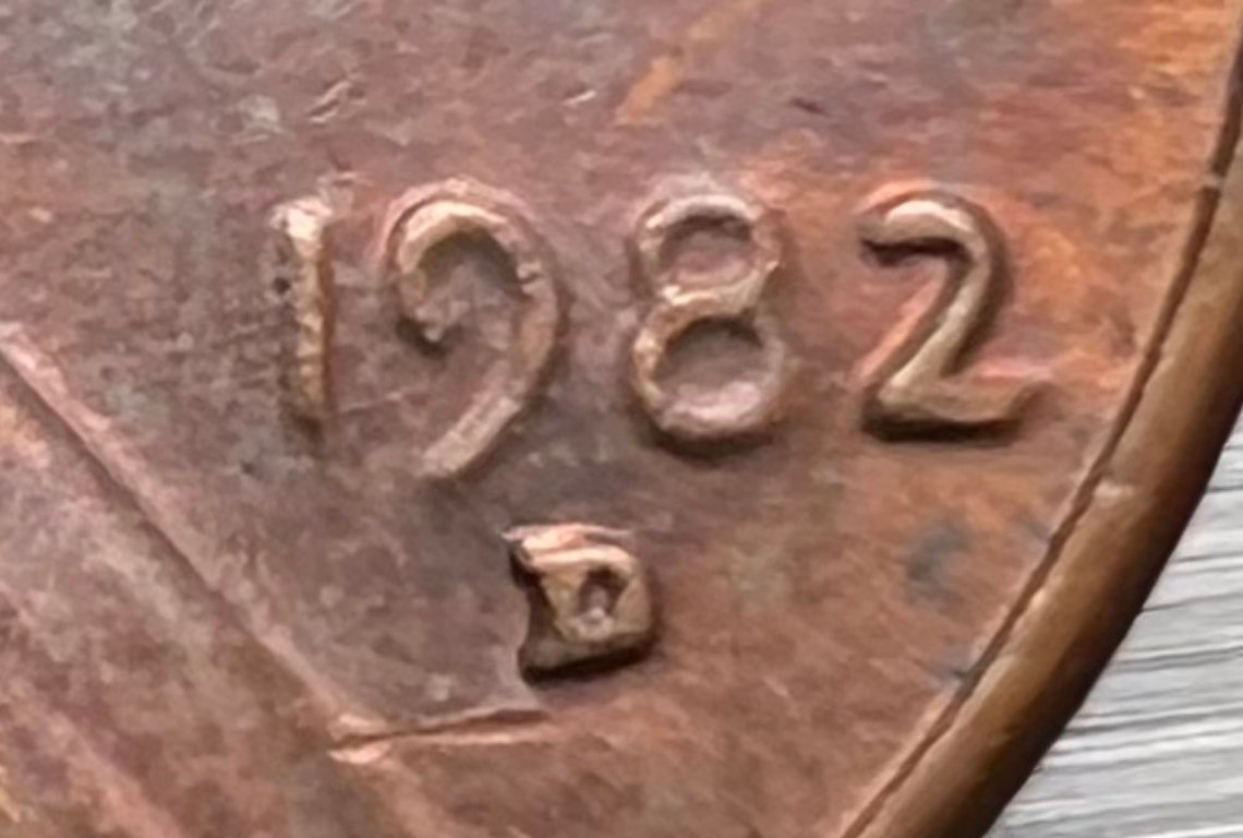 1982 D Lincoln Penny Tilted RPM FAT Liberty Doubled 2 - Etsy