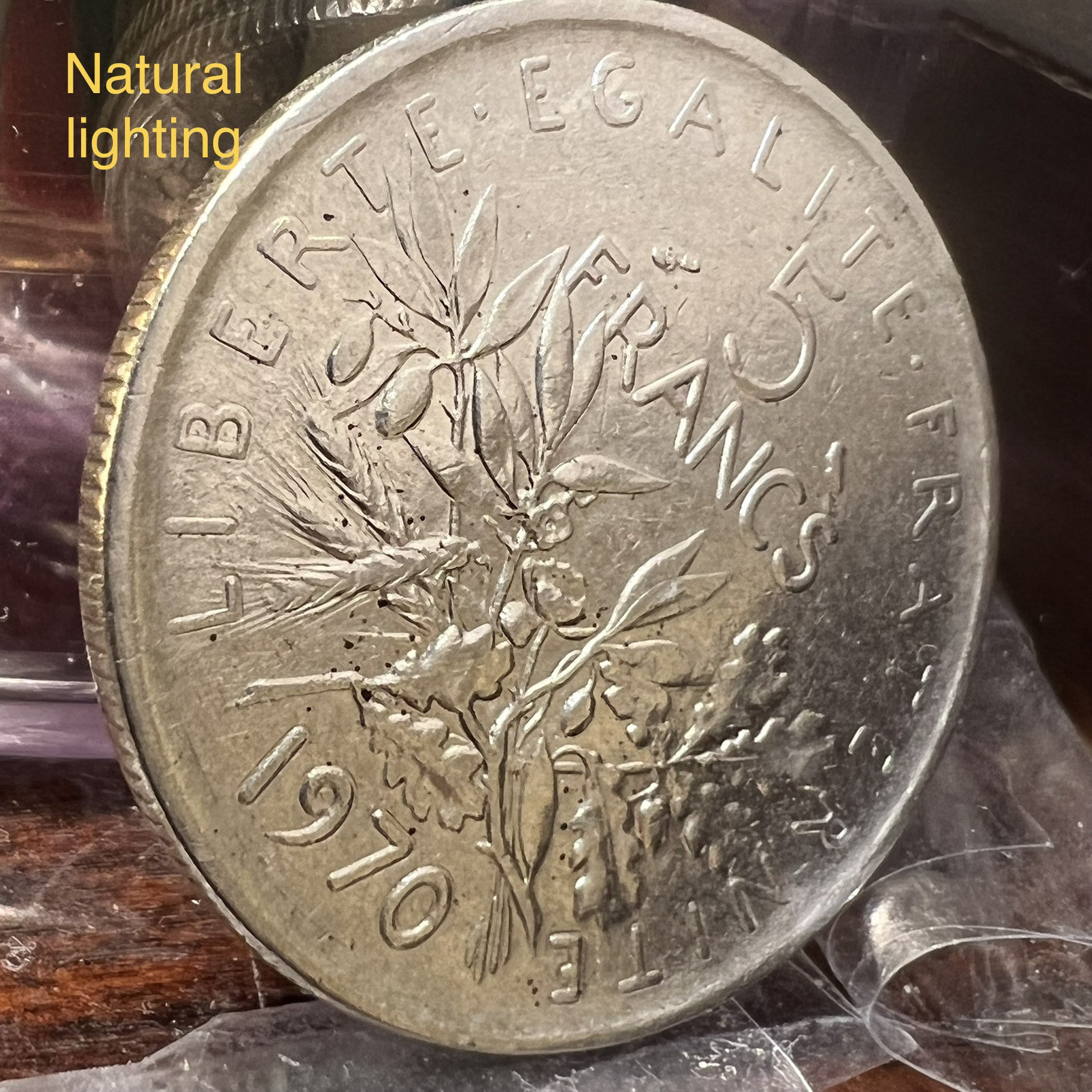 1970 France 5 Francs La Semeuse French Sower Woman - Etsy