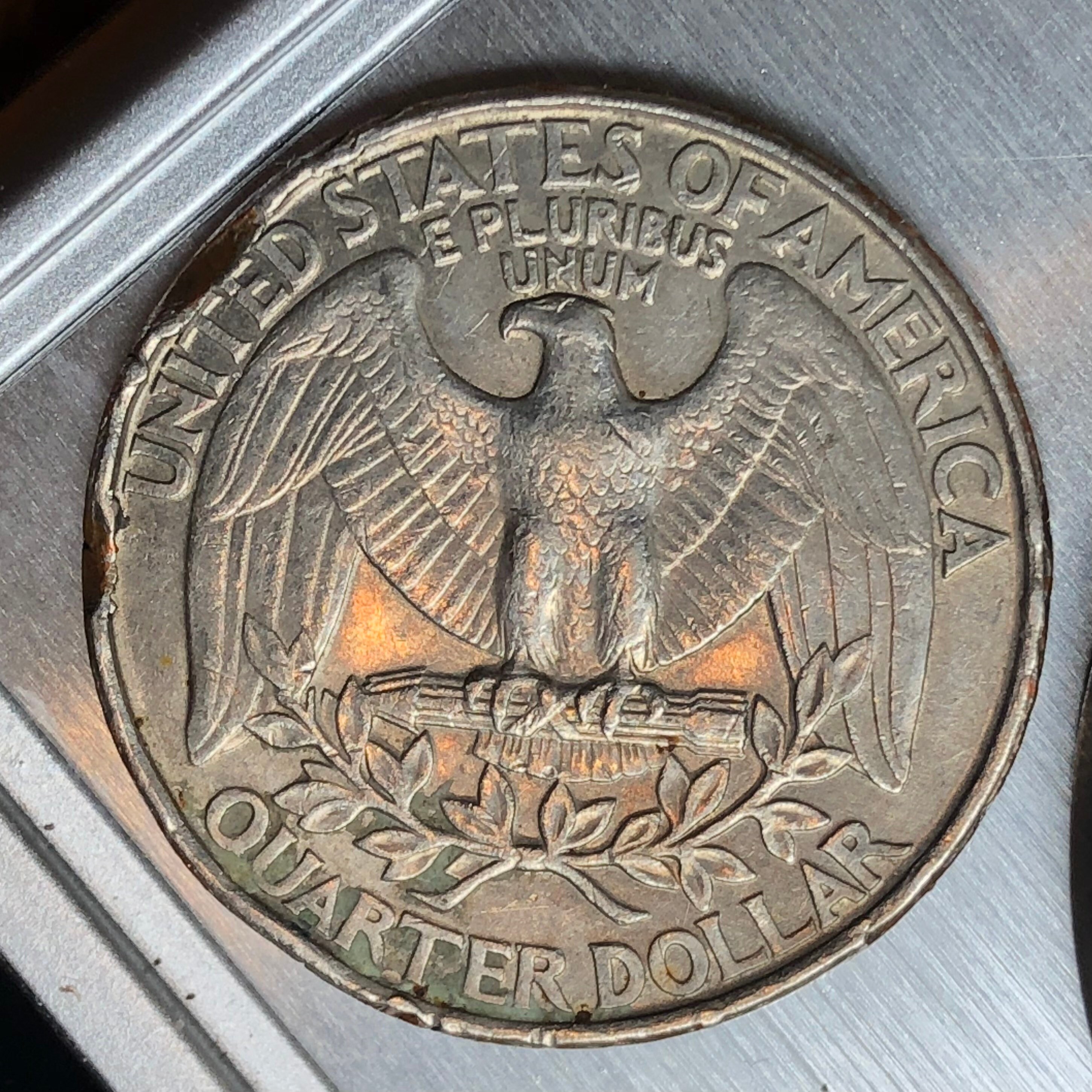 1995 D Quarter Rim Errors, Clips, Cuds, BOTH SIDES Unique Tone - Etsy