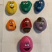 Handmade M&M Painted Rocks - Etsy