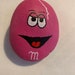 Handmade M&M Painted Rocks - Etsy