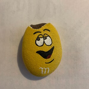 Handmade M&M Painted Rocks - Etsy