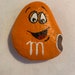 Handmade M&M Painted Rocks - Etsy