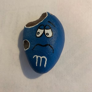 Handmade M&M Painted Rocks - Etsy