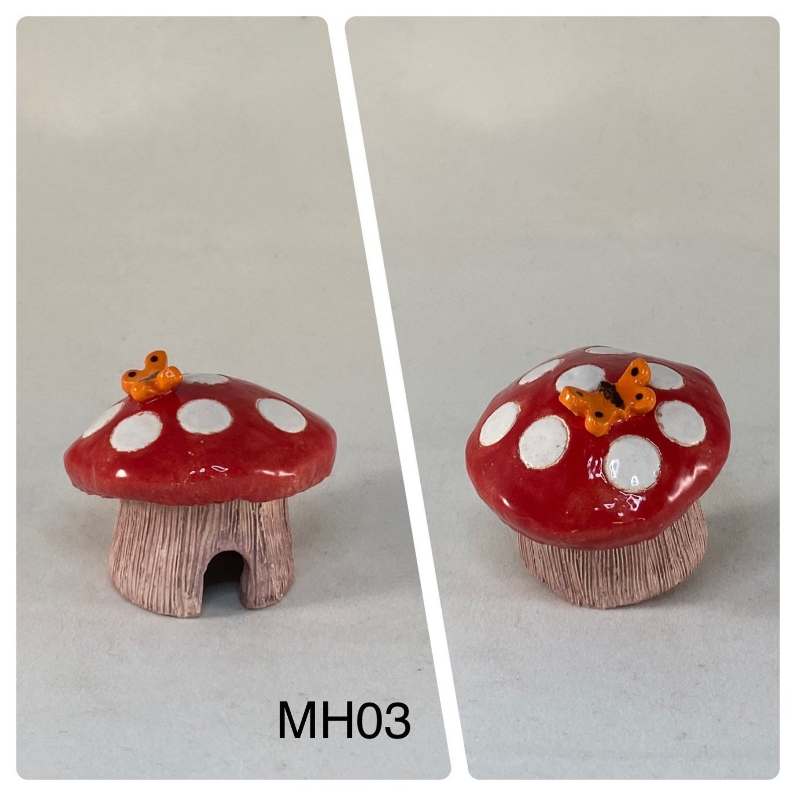 Outdoor/indoor Ceramic Toadstool House - Etsy
