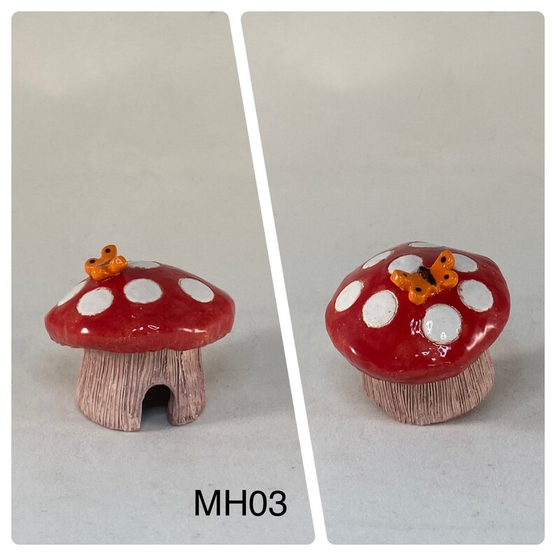 Outdoor/indoor Ceramic Toadstool House - Etsy