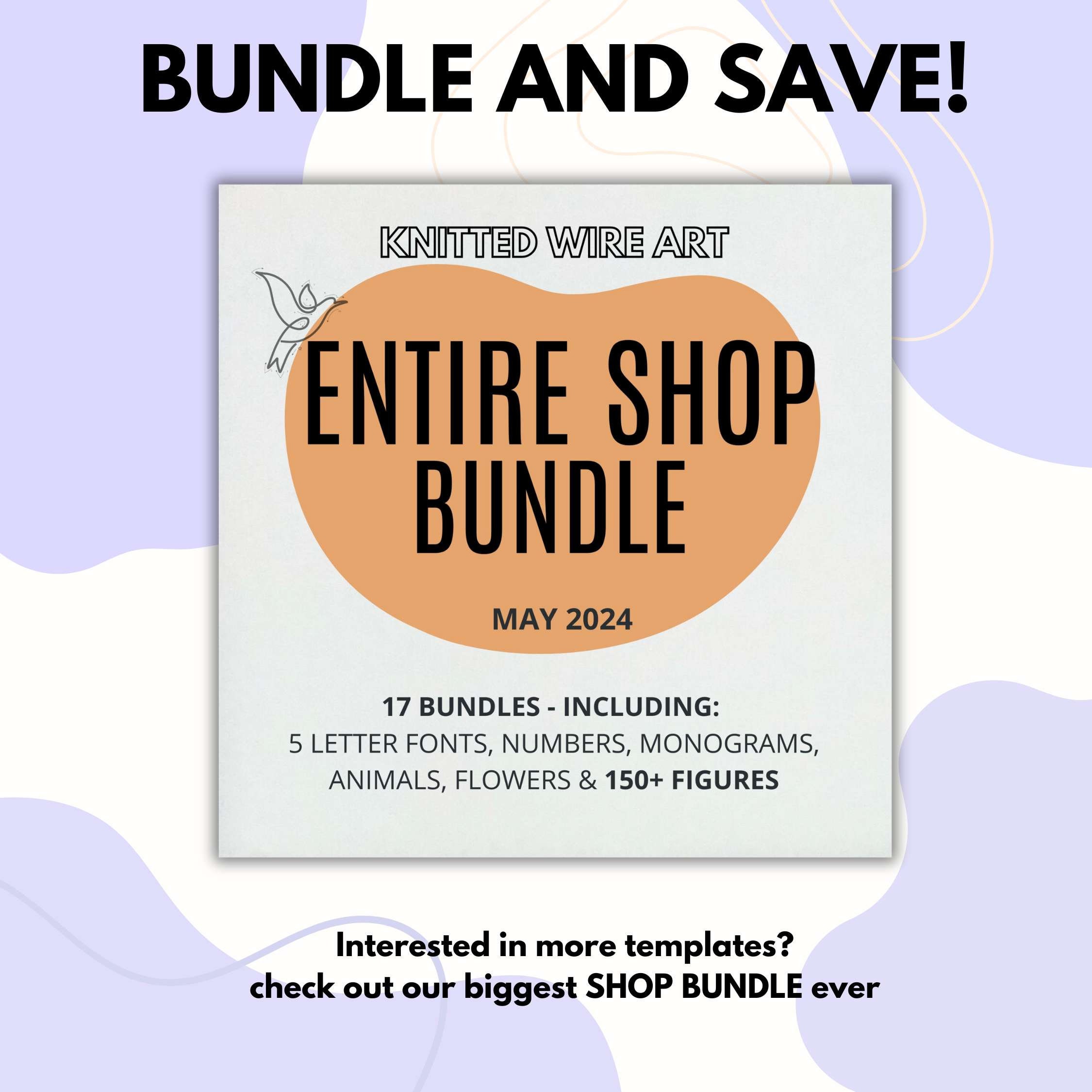 Cursive Font Alphabet Template/wire Art Template Letter Wire Template ...