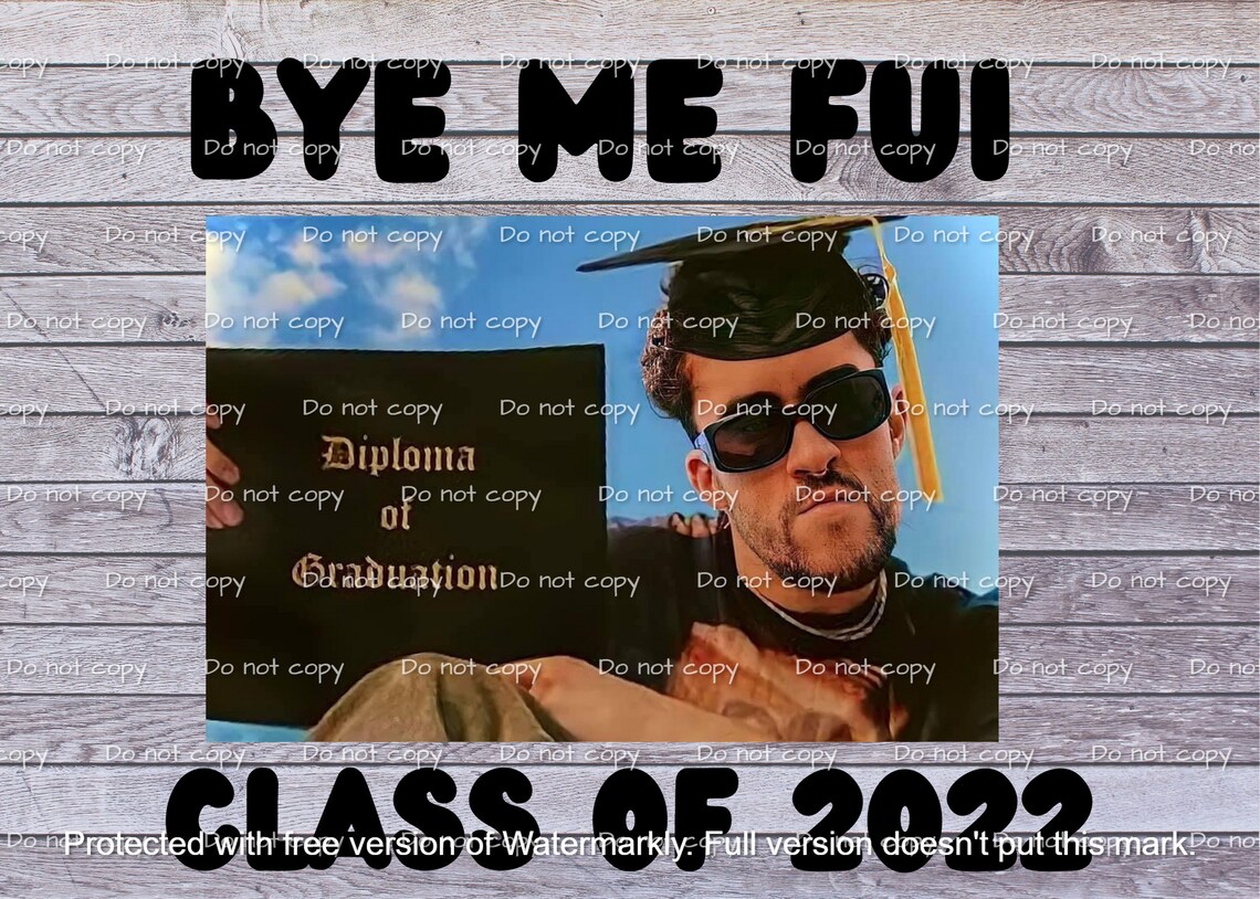 Bad Bunny Graduation | Class of 2022 | Graduation PNG | SVG - Etsy