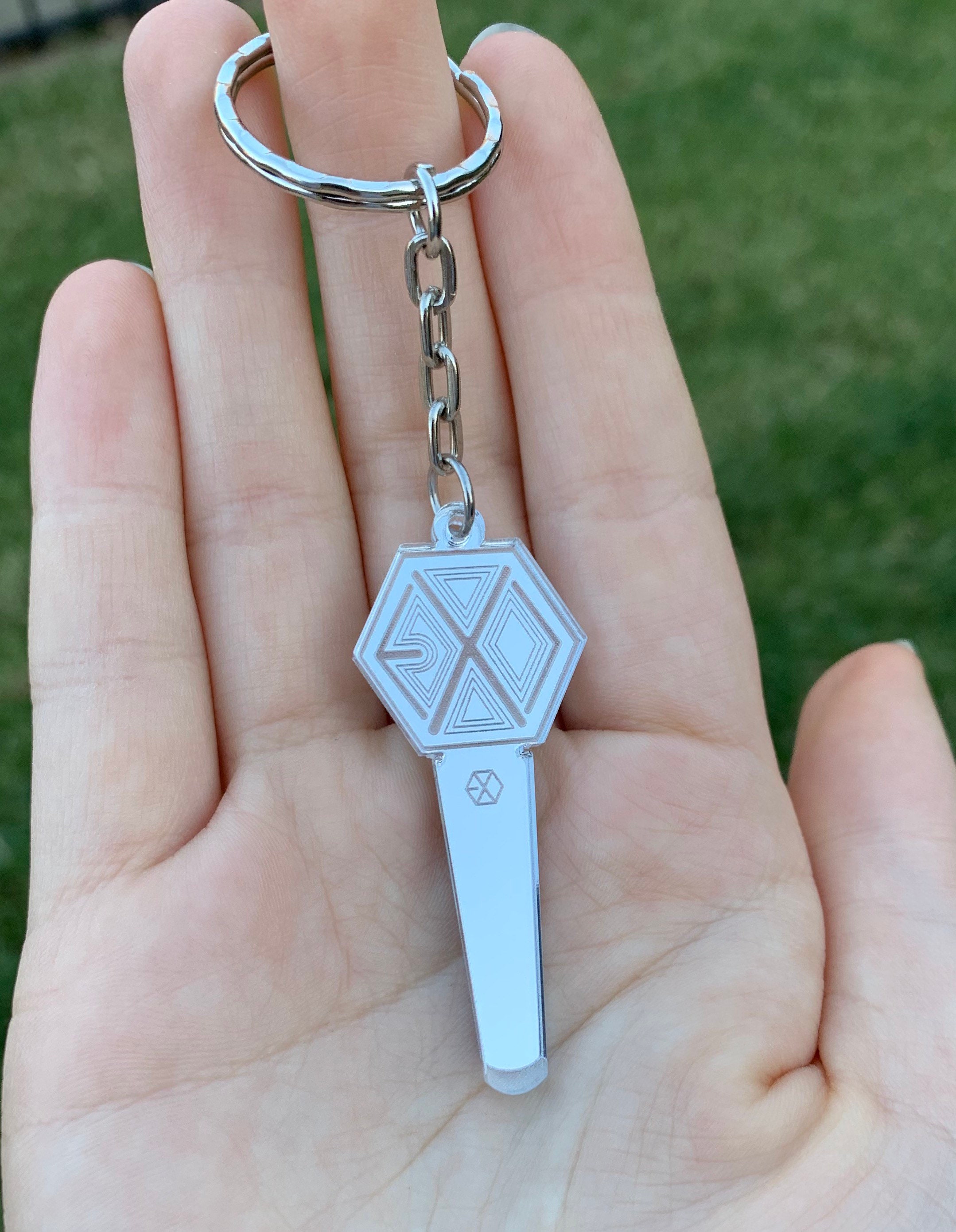 Kpop Exo Lightstick Acrylic Keychain | Etsy
