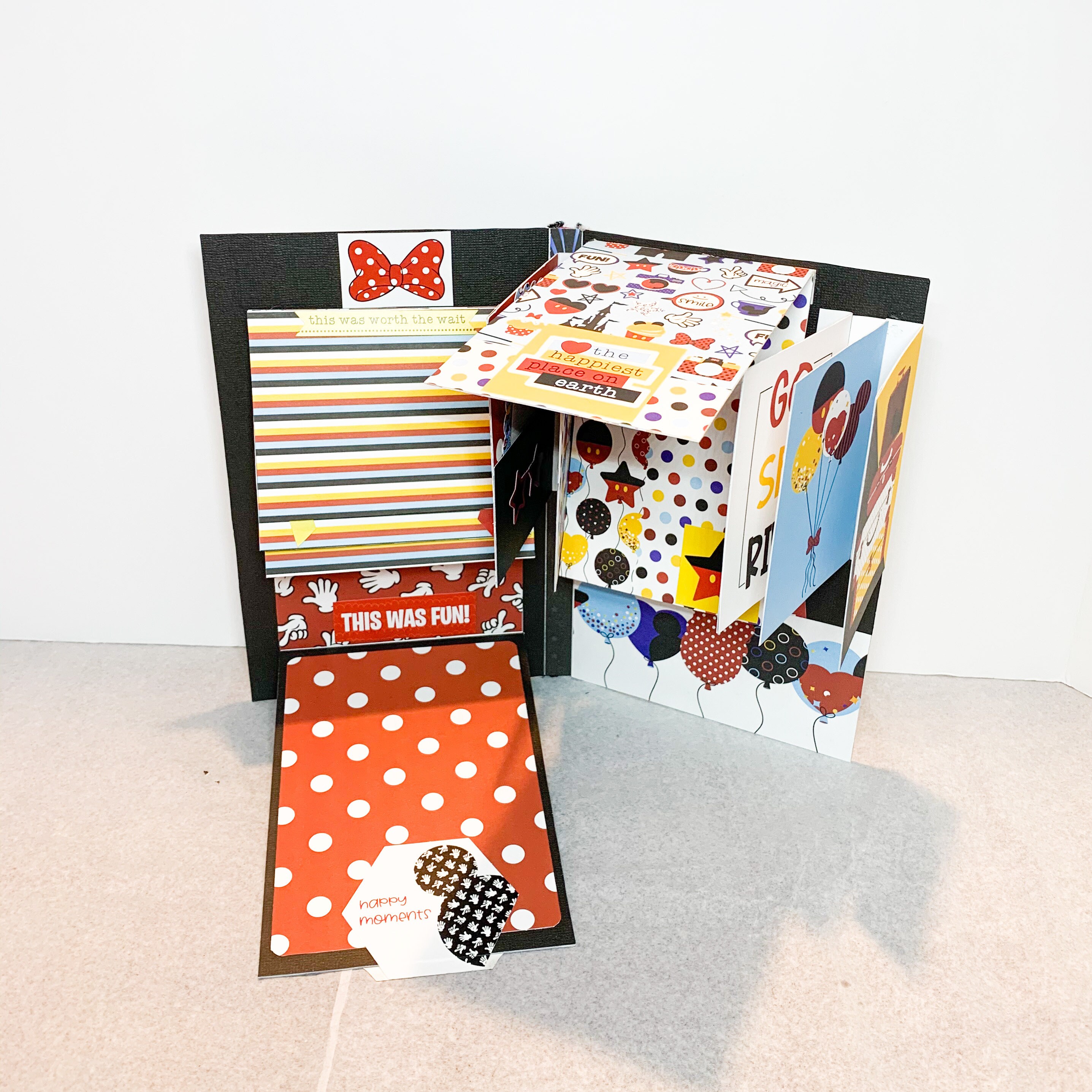 Disney World Trip Scrapbook (file Folder Style) - Premade Handcrafted ...