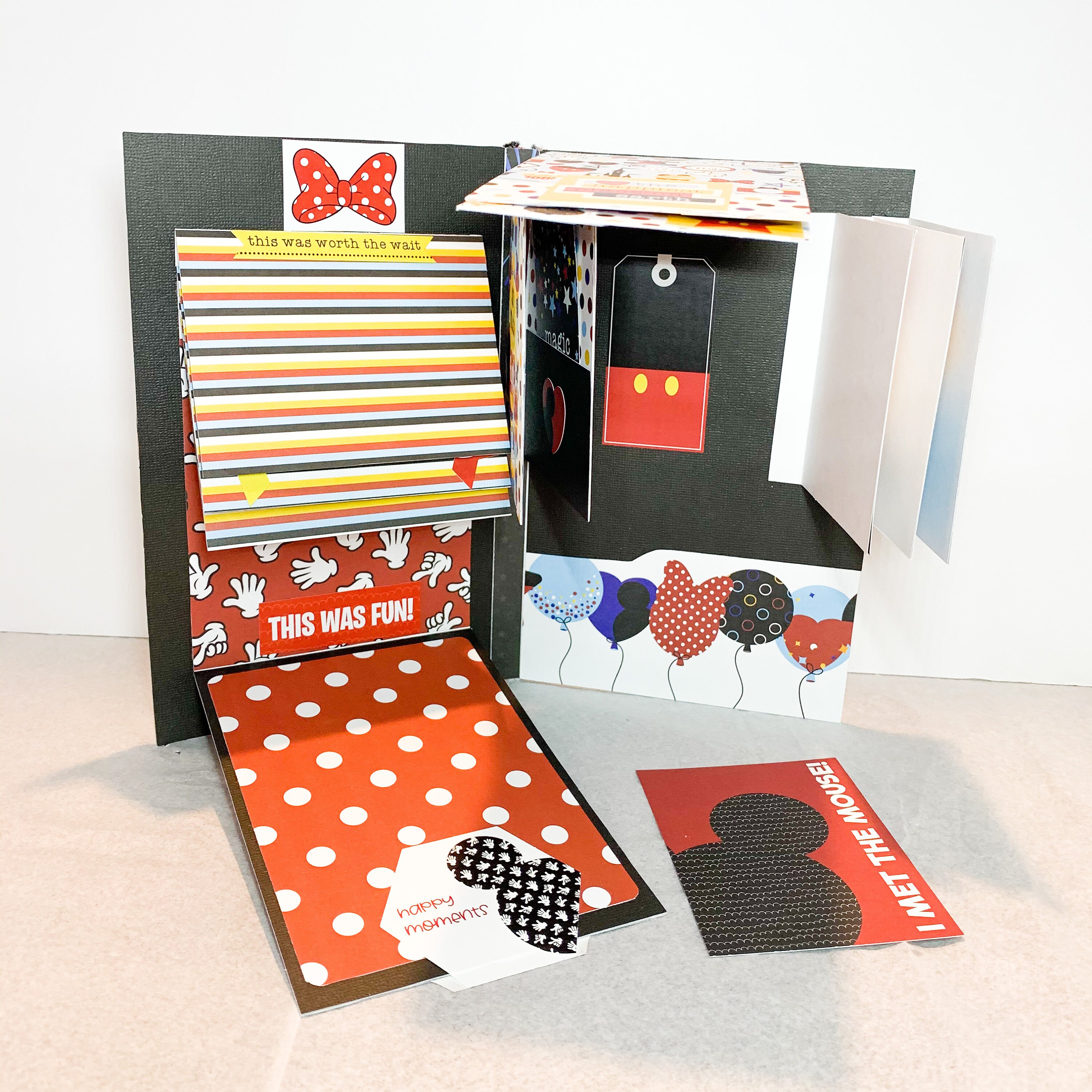 Disney World Trip Scrapbook file Folder Style Premade Handcrafted ...