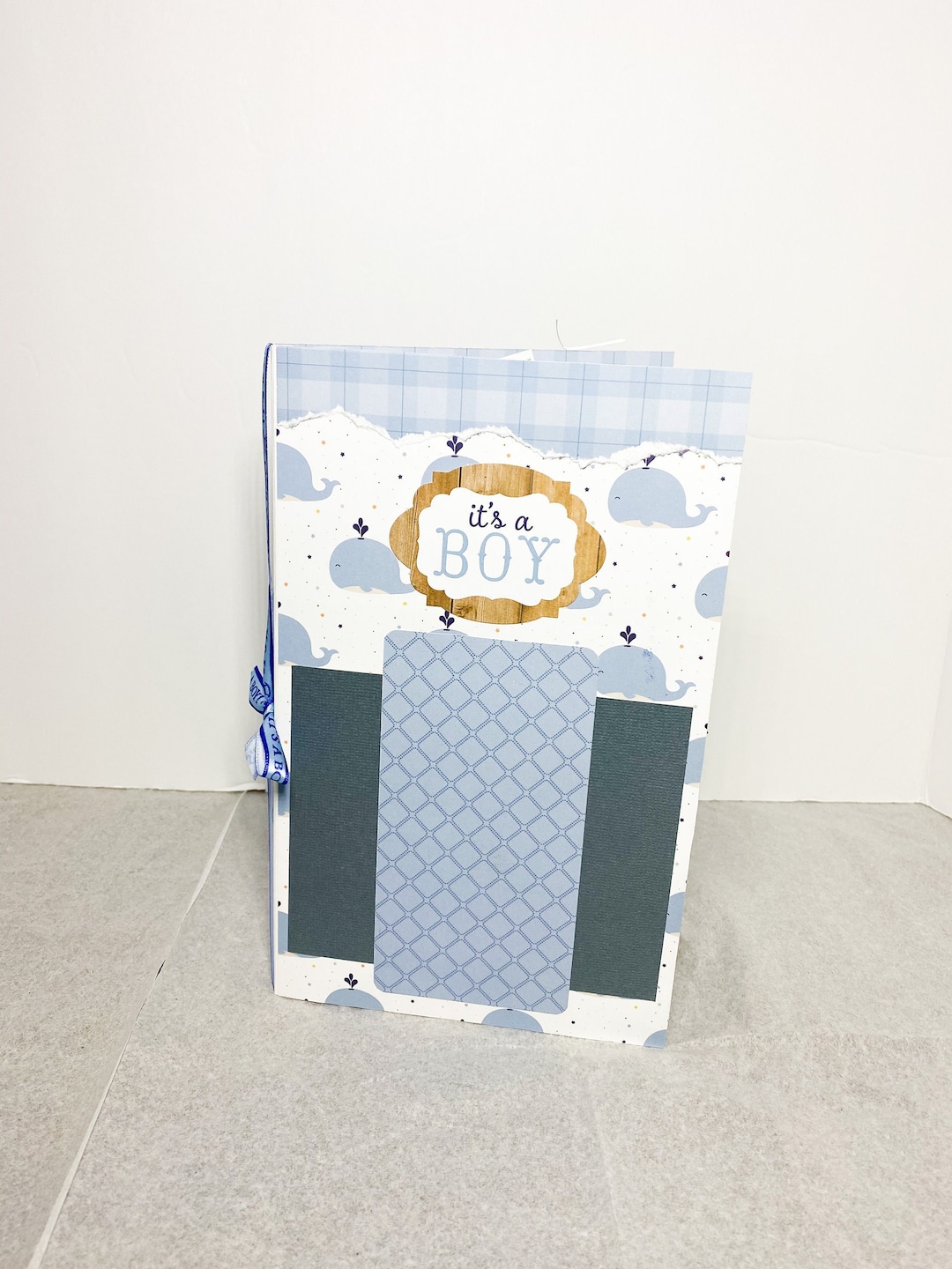 Baby Boy Scrapbook (file Folder Style), Newborn Boy, It's A Boy ...