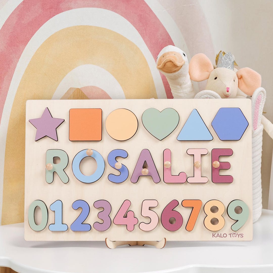 Personalized Gifts for Kids, Wooden Toys, Baby Shower Gifts, Name ...