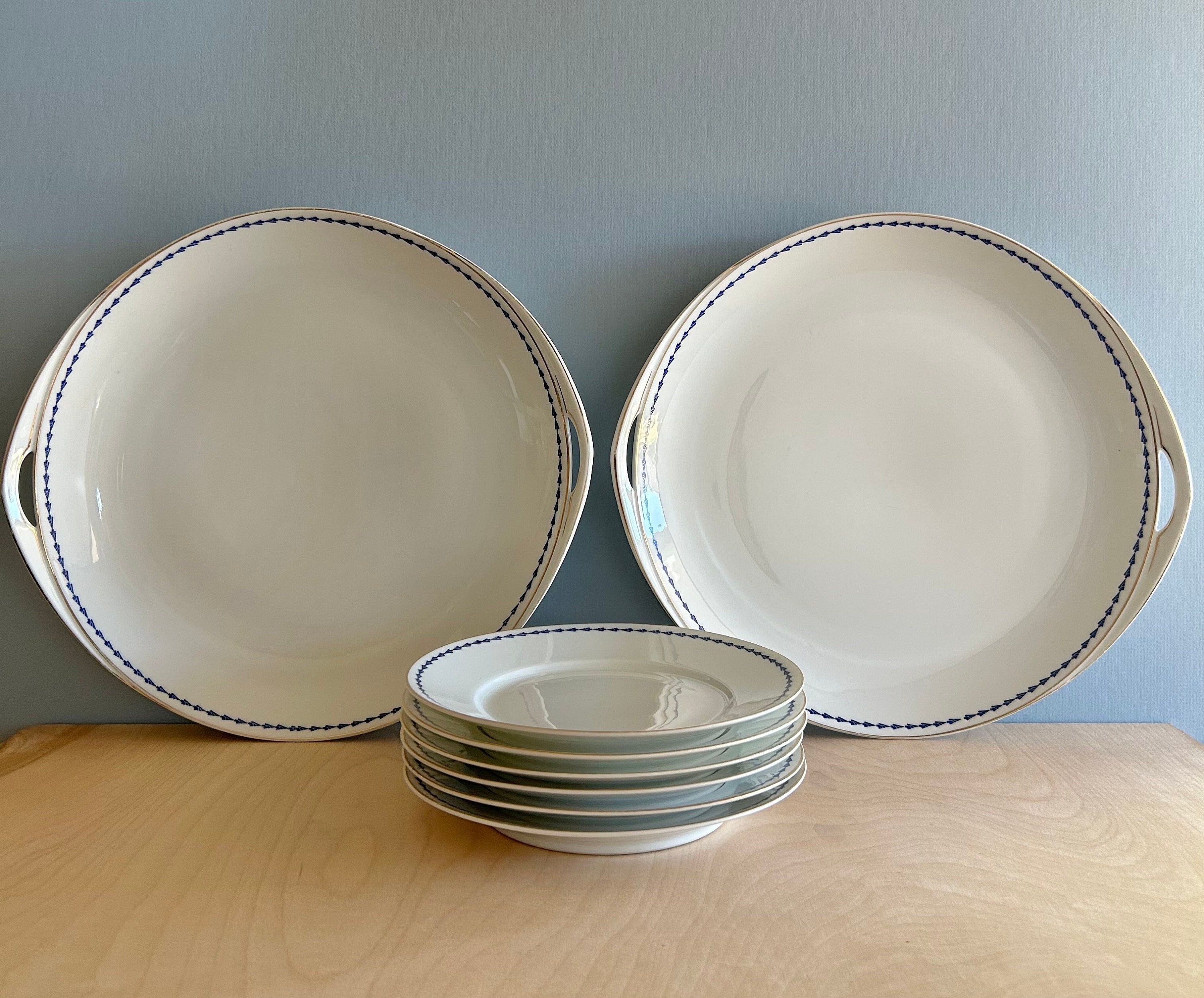 Rosenthal Donatello Mid-century Dessert Set for 6 - Etsy