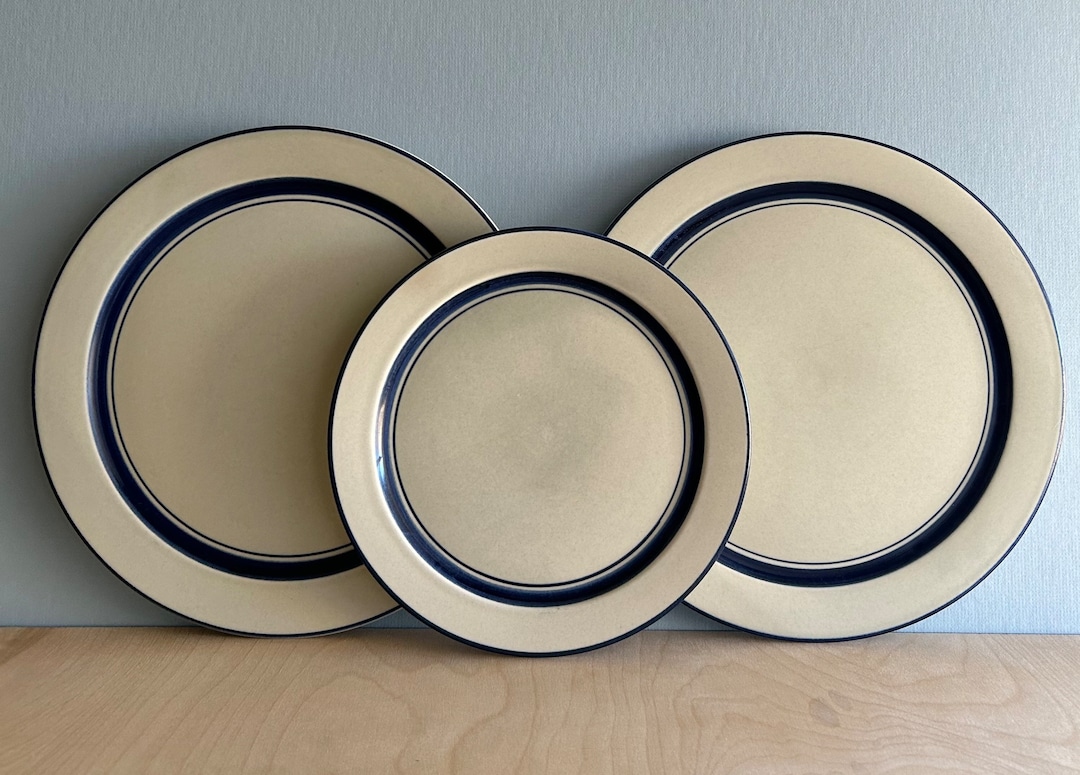 Rosenthal Studio Line Nastro Pattern Vintage Dinner and Salad Plates ...