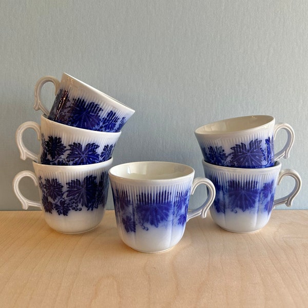 Flow Blue Tea Cup - Etsy