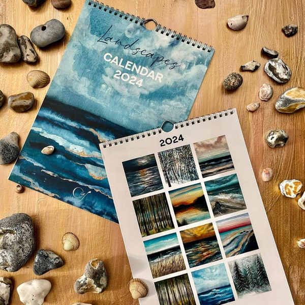 Calendar Art - Etsy