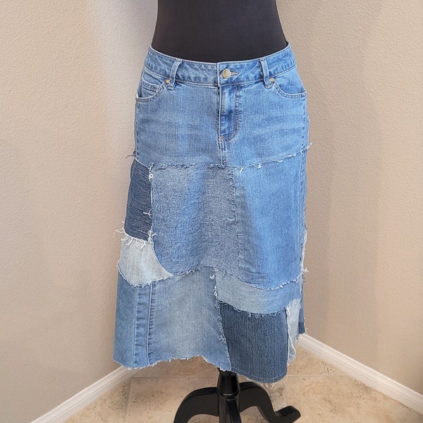 Denim Patchwork - Etsy