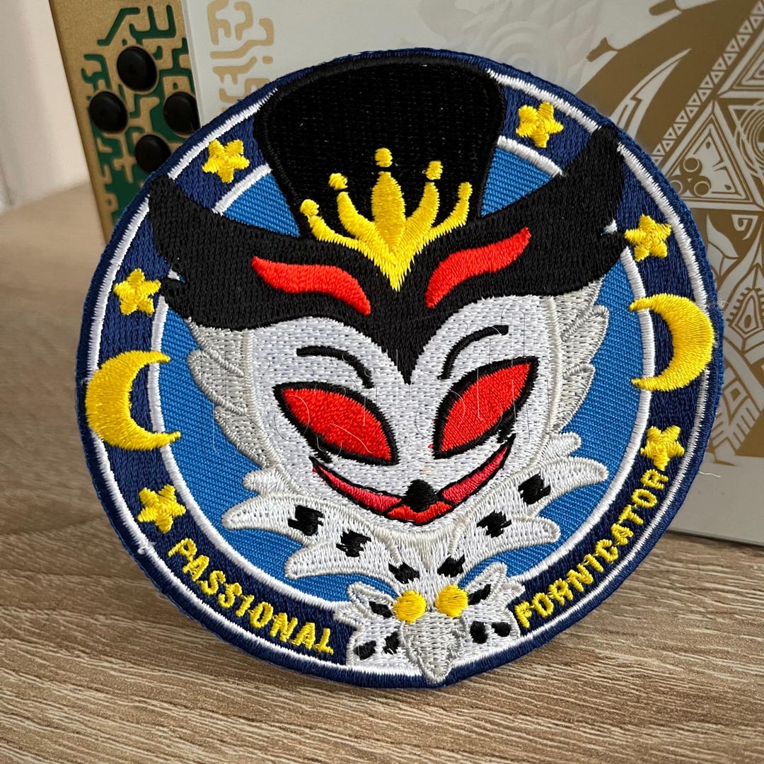 Iron-on Patch Stolas Helluva Boss - Etsy