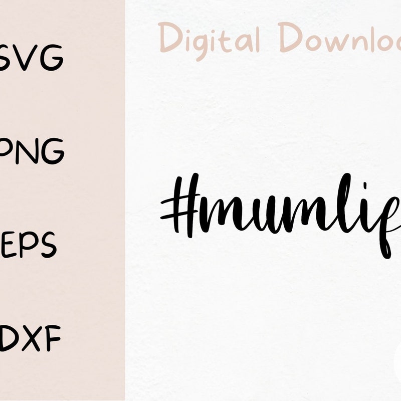 Mom Life Svg - Etsy