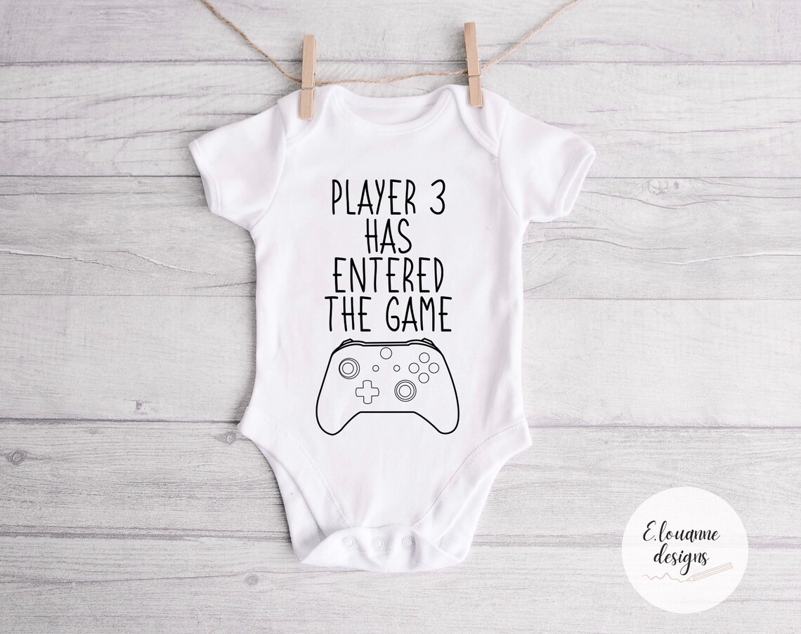 Player 3 Has Entered the Game SVG Digital Files Maternity | Etsy