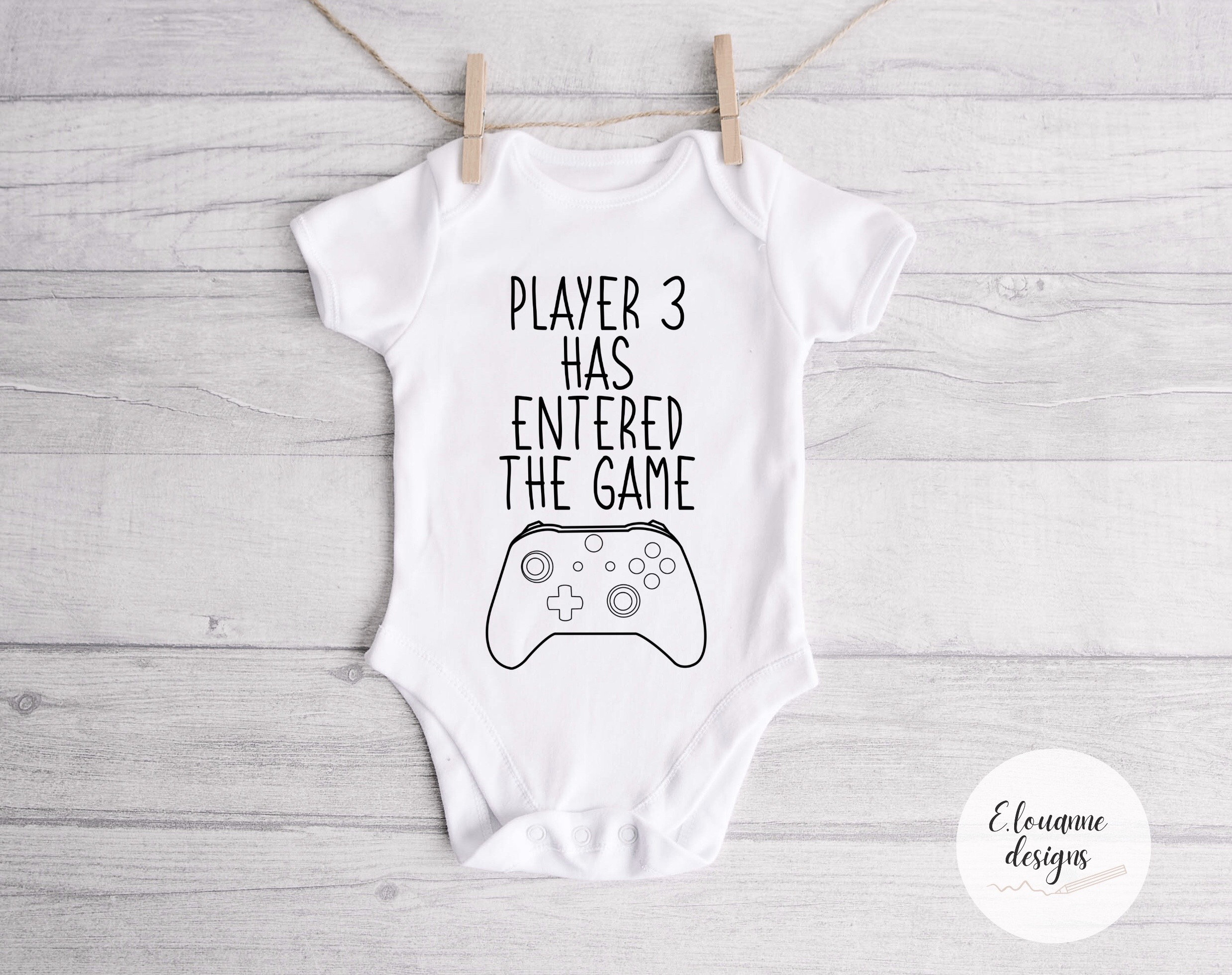 Player 3 Has Entered the Game SVG | Digital Files | Maternity SVG ...