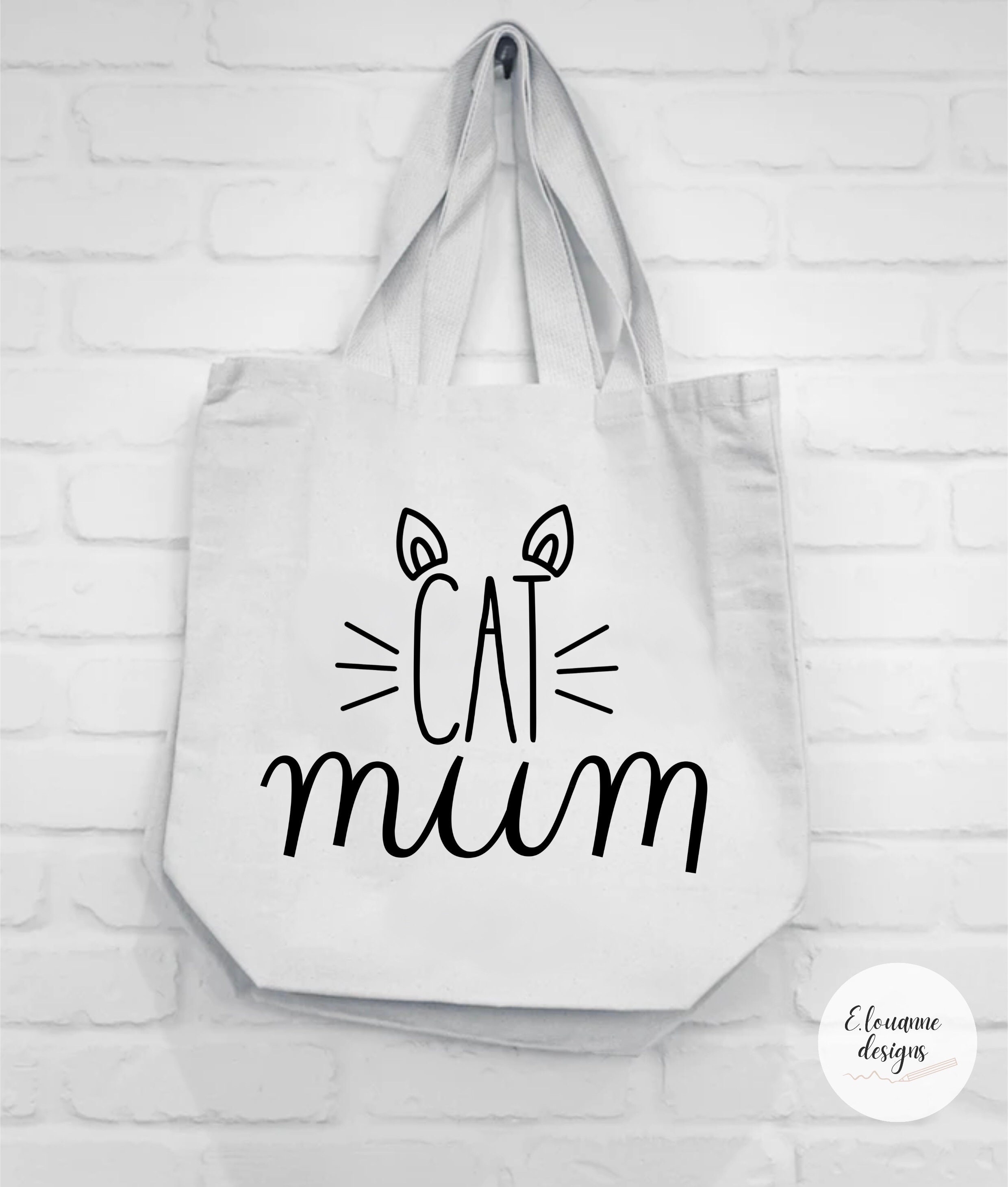 Cat Mum SVG Digital Files Cat Lover SVG Cat SVG - Etsy