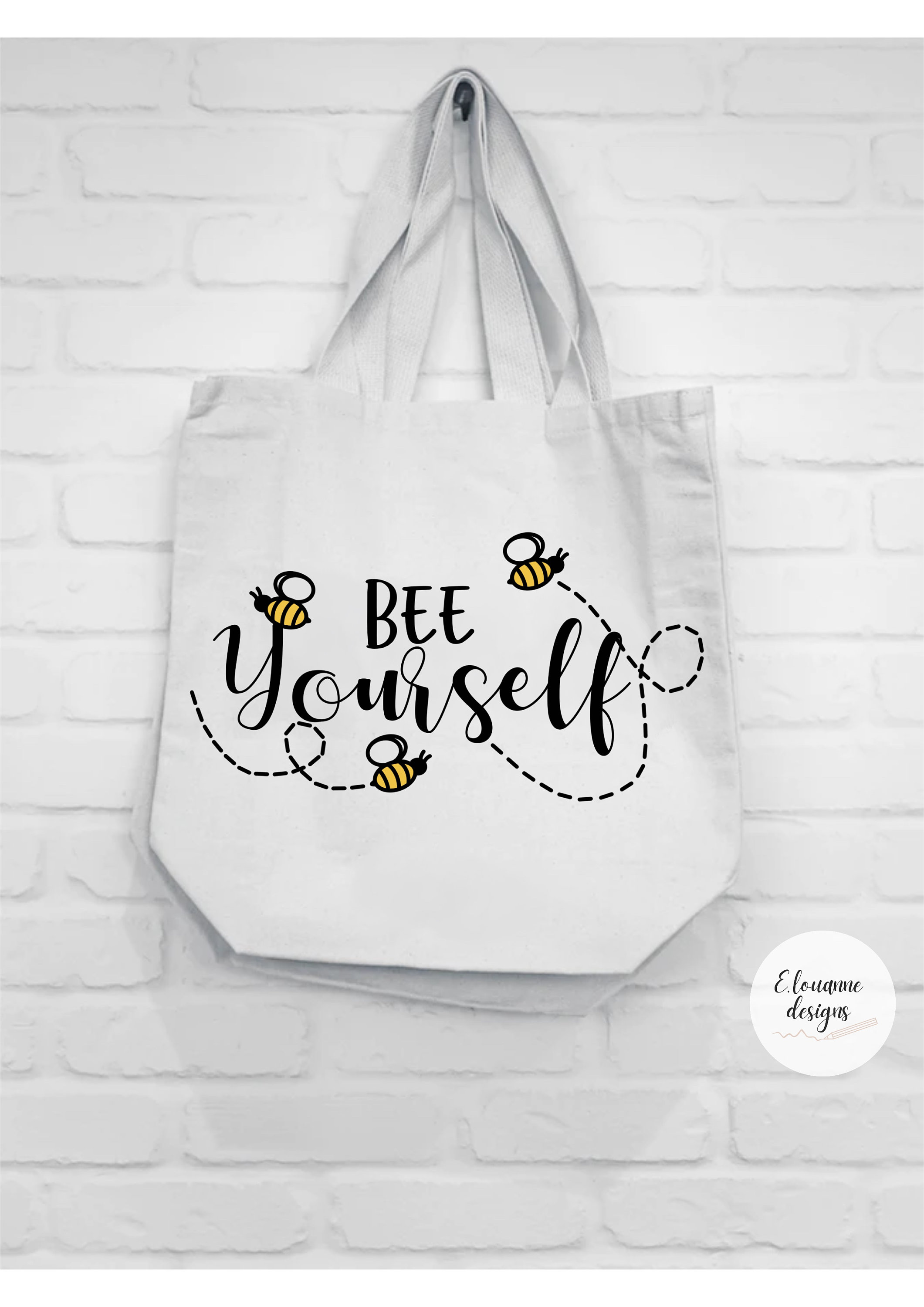 Bee Yourself SVG Digital Files Bee SVG Positive Quote SVG Cute Svg ...