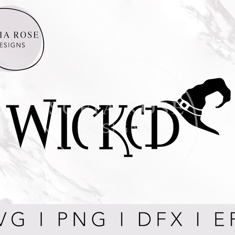 Wicked Svg - Etsy