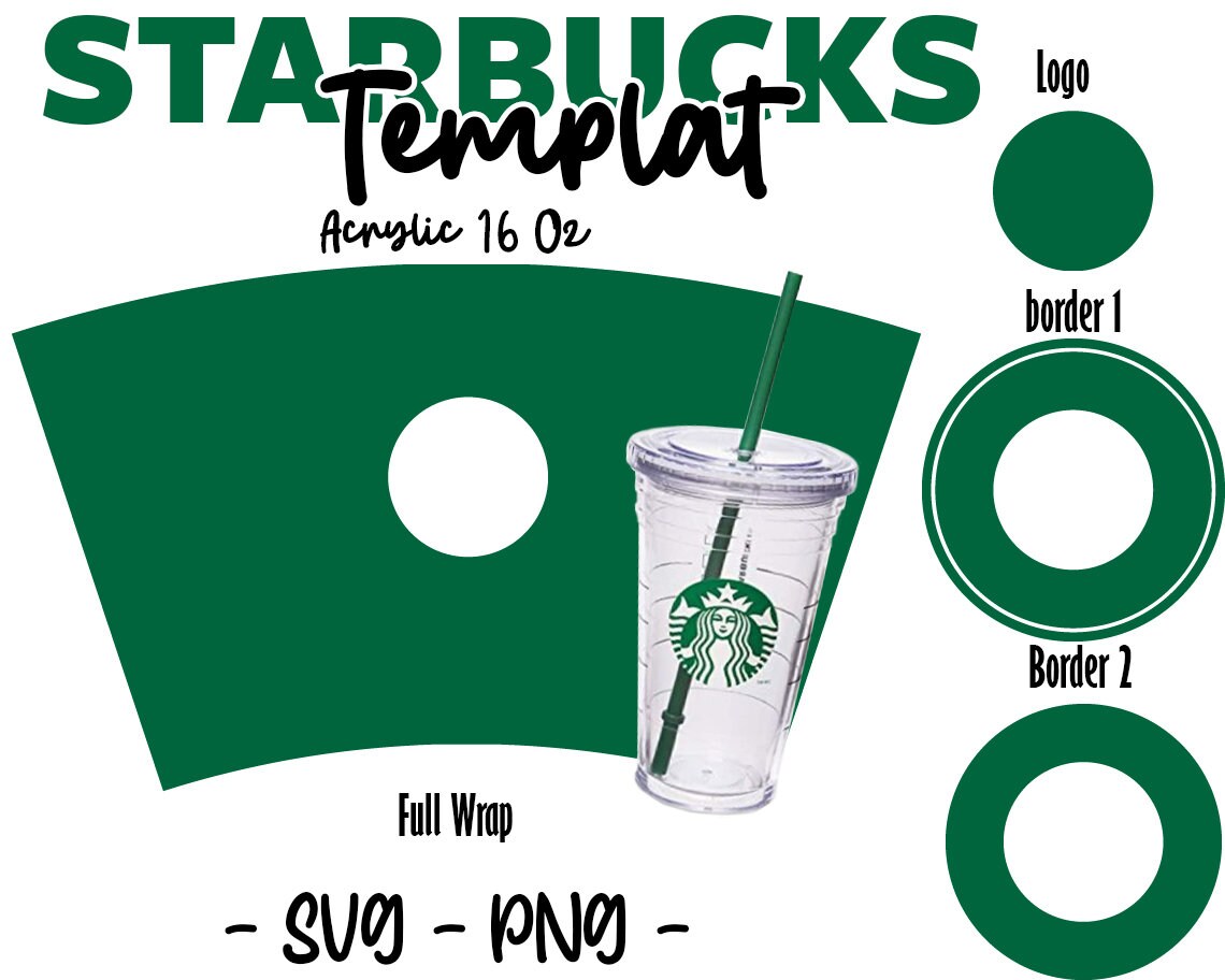 16 Oz Tumbler Template