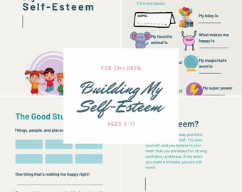 Self-love and Self-acceptance Worksheet PDF FILLABLE - Etsy