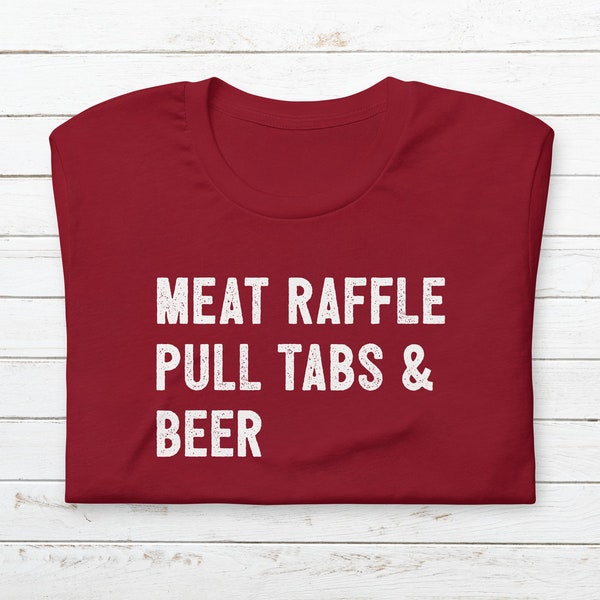 Meat Raffle Shirt - Etsy