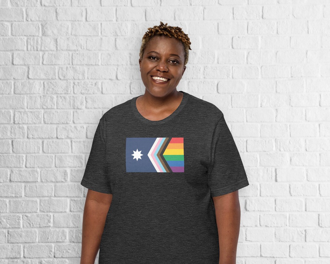 Minnesota LGBTQ Pride Flag Mashup T-shirt - Etsy