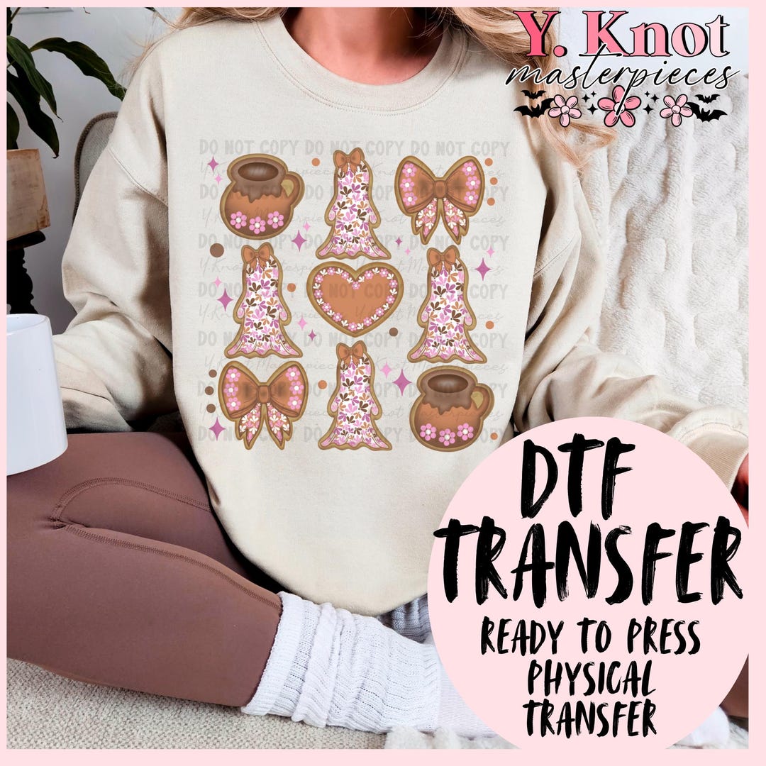 Taza De Barro DTF Transfer, Ready to Press DTF Transfer, Cafecito Y ...