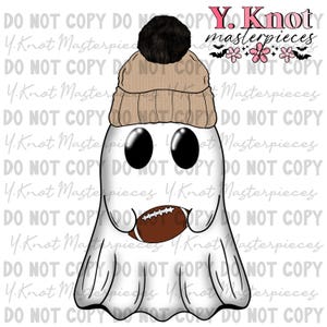 Football Ghost PNG, Go Team Png, Football Mom Png, Football Png, Fall ...