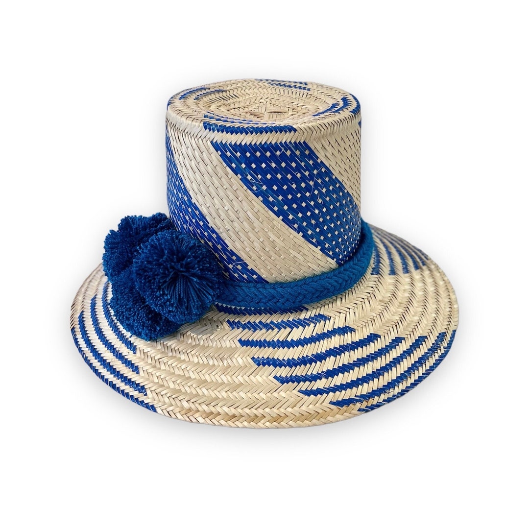Cielo Wayuu Straw Hat Colombian - Etsy