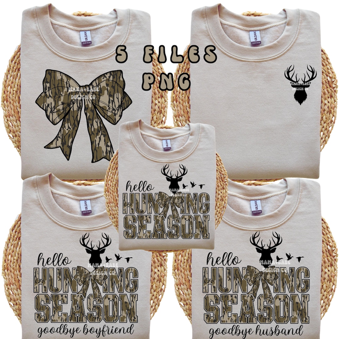 PNG Hello Hunting Season // 5 Bundle Digital Files Hunting Season ...
