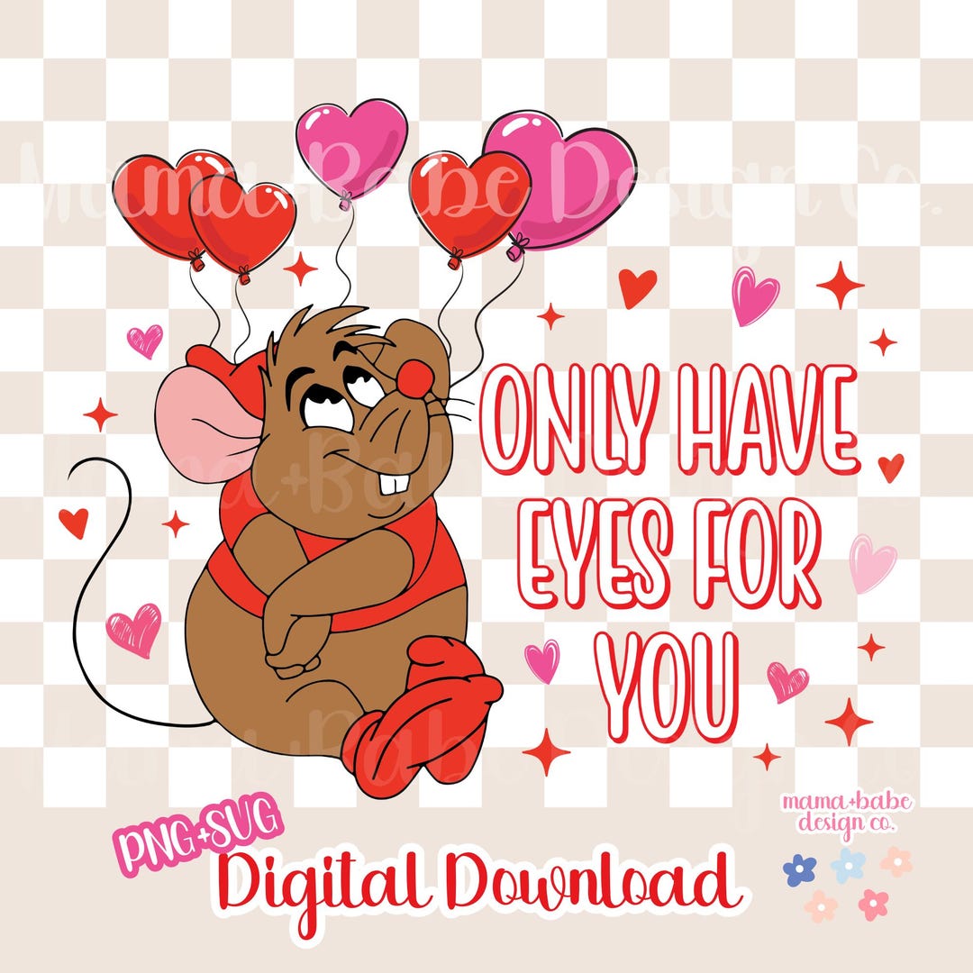 PNG SVG Gus Gus Only Have Eyes for You // Valentines Day Gus Gus Gus ...