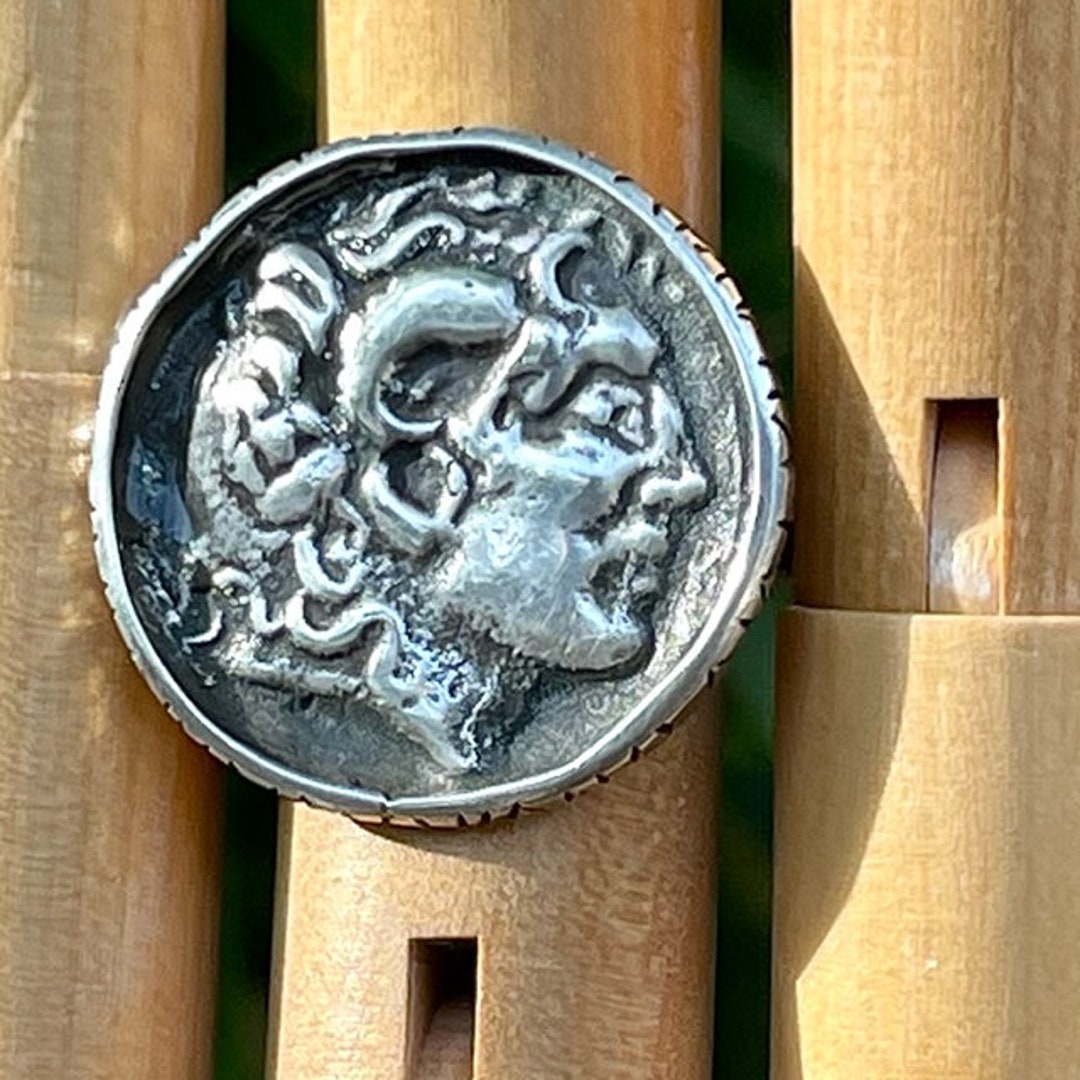 Epic Alexander the Great Sterling Silver Hand-built Ring - Etsy