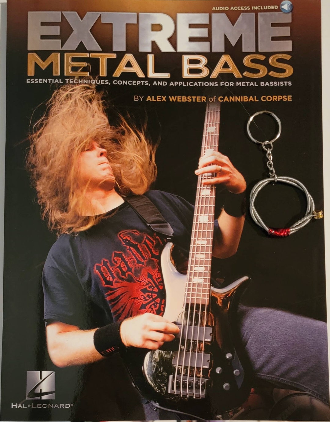Alex Webster Autographed Extreme Metal Bass Music Song Book + FULL ...