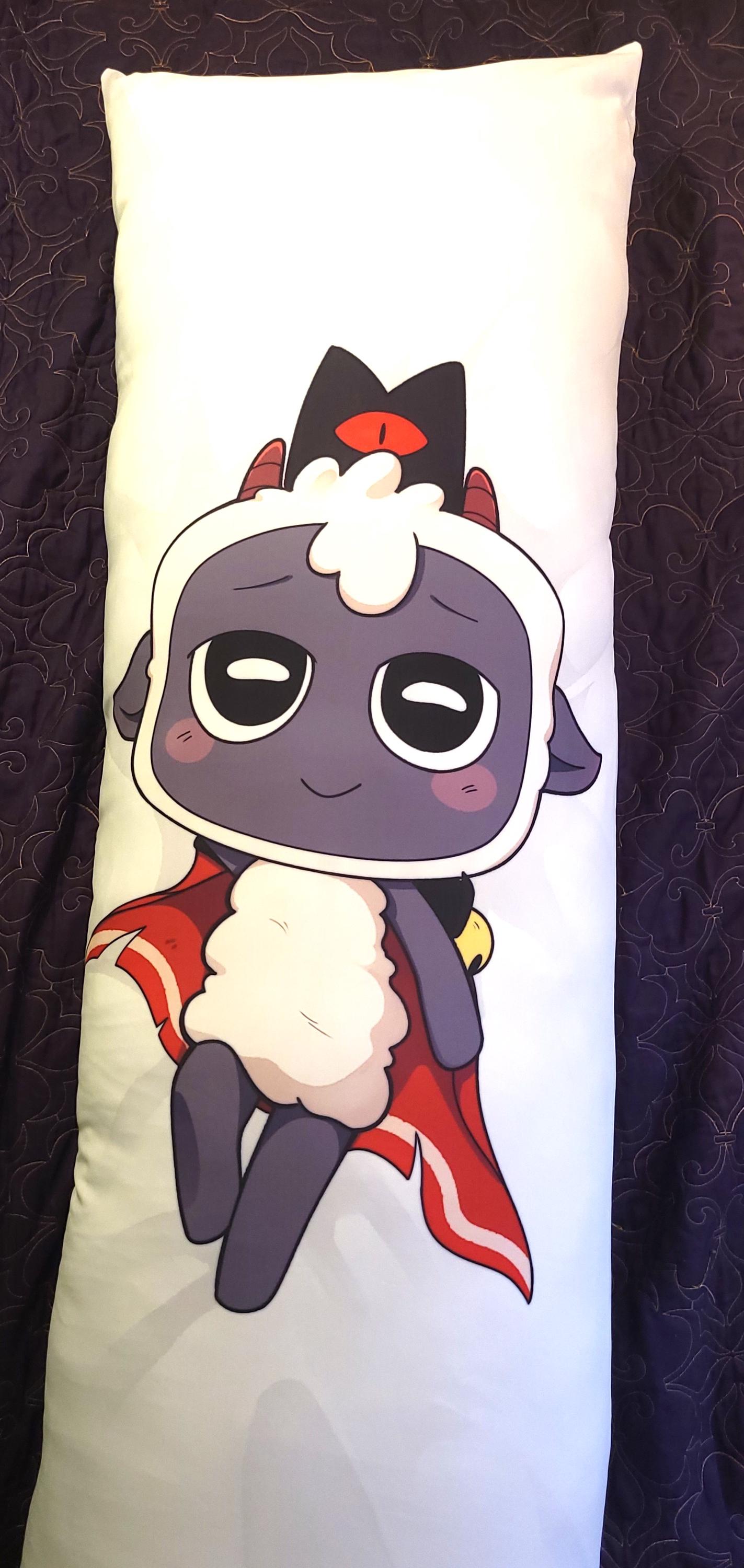 The Lamb Dakimakura / Body Pillow Cult of the Lamb Inspired - Etsy