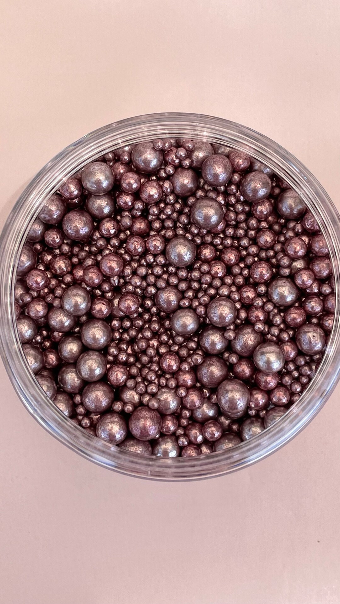 Shine Pink Pearls Sprinkles - Etsy