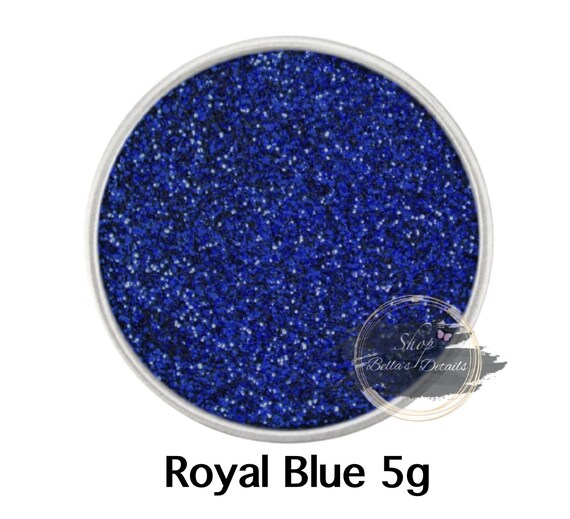 Edible Glitter Royal Blue 5g - Etsy
