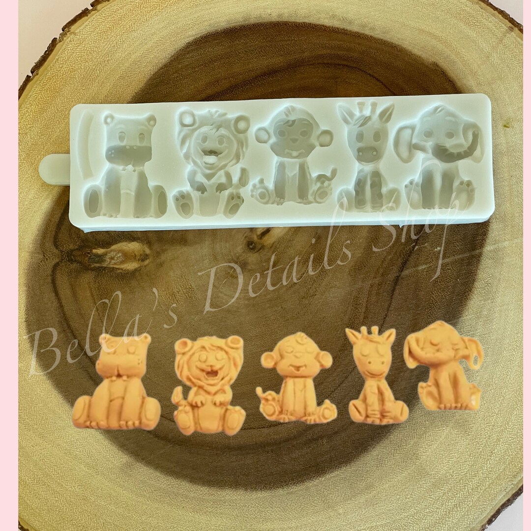 Jungle Animals Mold - Etsy
