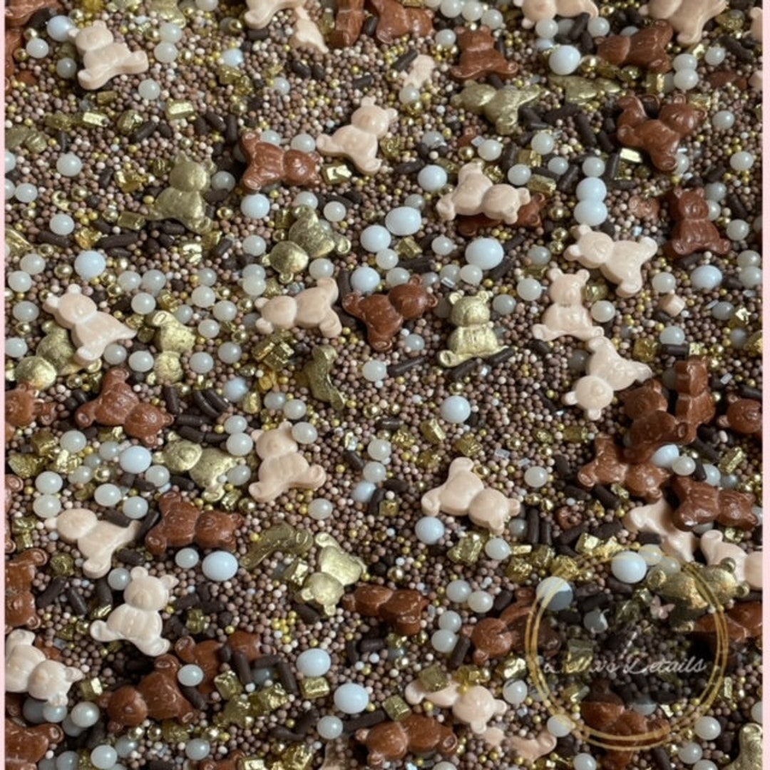 Teddy Bear Sprinkles - Etsy