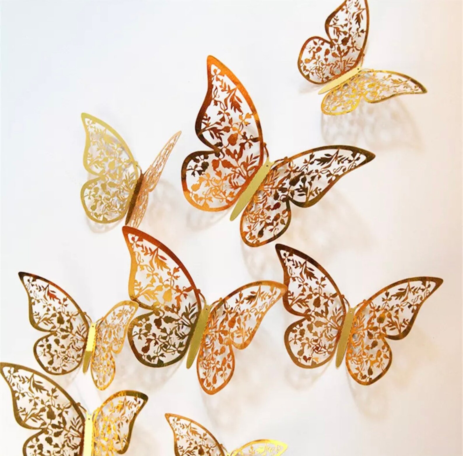 Butterflies for Decorations on Cakes Breakables and More Pack of 12, 3 ...