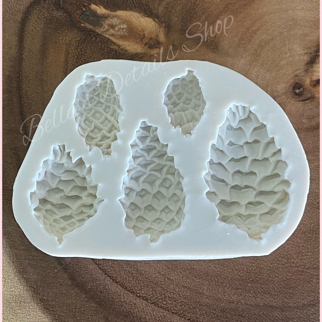 Pinecone Mold 5 Cavities - Etsy