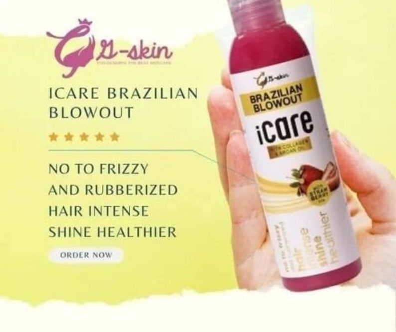 Brazilian Blowout ICARE Hair Treatment 100ml Free Shipping - Etsy