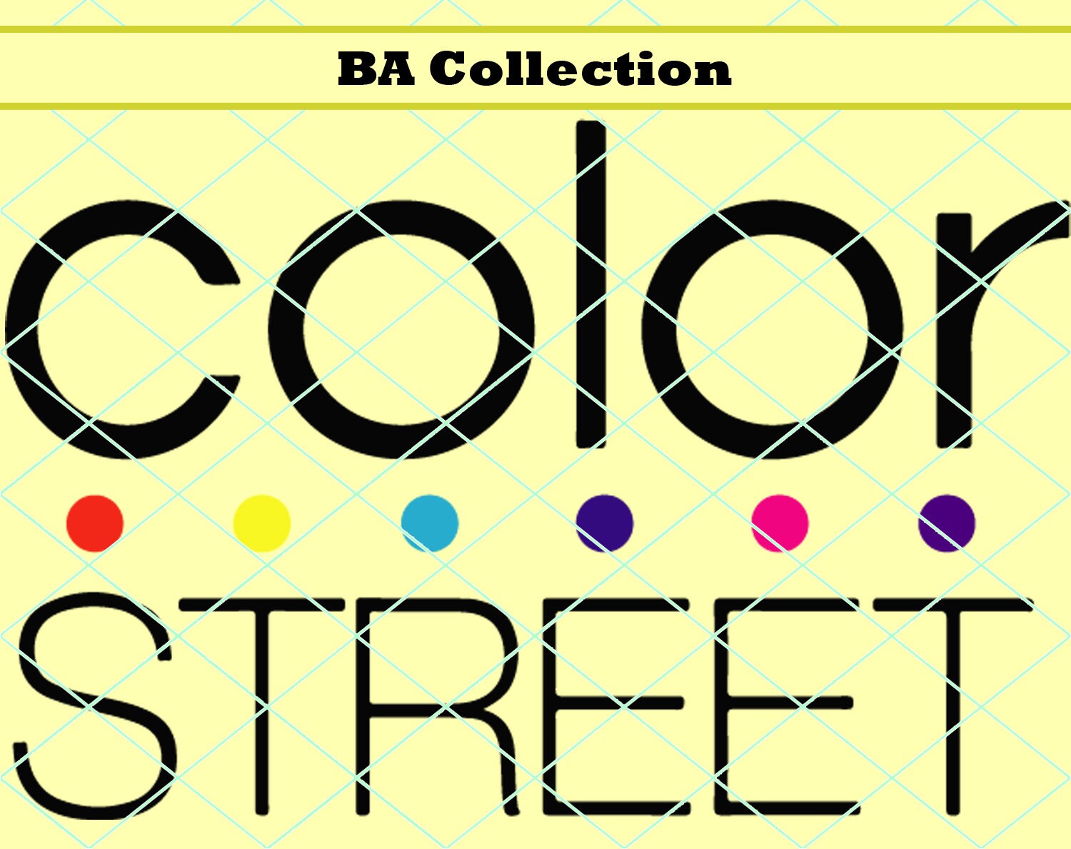 Color street Svg Png Dxf Pdf Files Color street LogoColor | Etsy